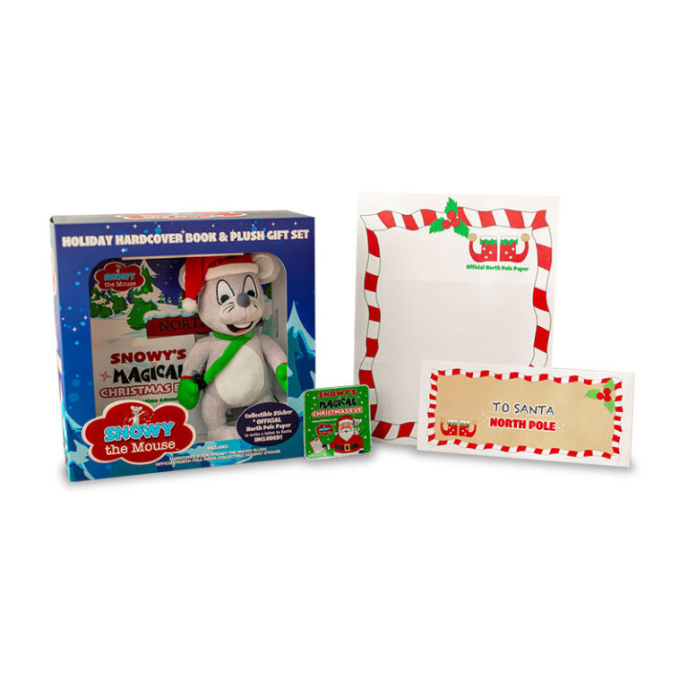 Snowy's Magical Christmas Eve Holiday Book & Plush Gift Set - Snowy the ...